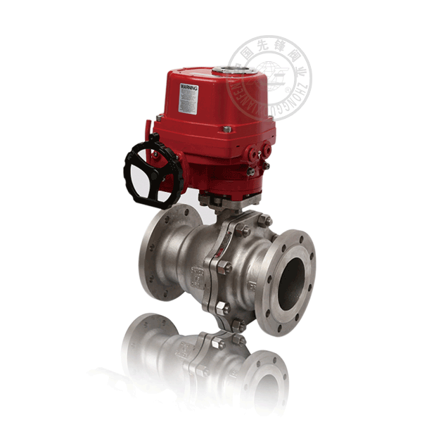 Q941H-16P/R 电动法兰浮动球直通流道硬密封不锈钢（304、316）防爆球阀-产品展示-上海先锋阀门制造有限公司