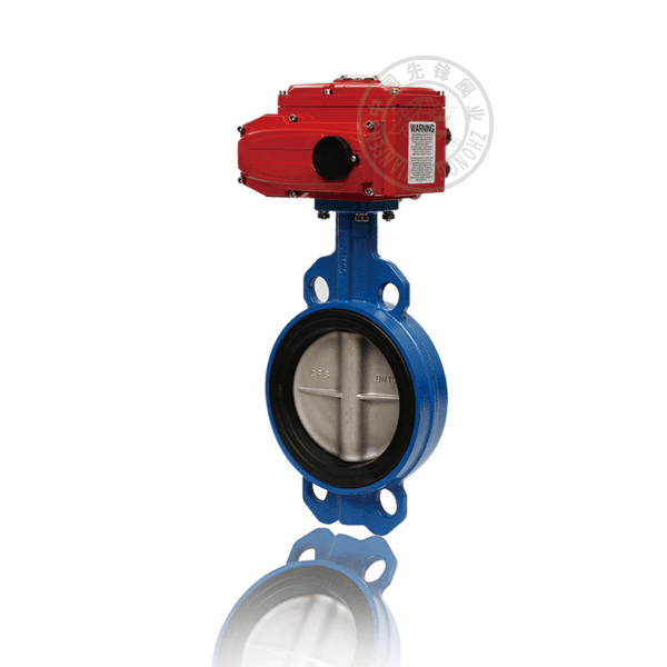 D971X-10C 电动对夹密封型中心垂直板软密封铸钢（WCB）蝶阀-产品展示-上海先锋阀门制造有限公司