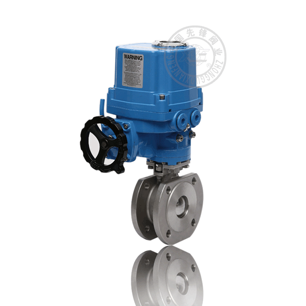 Q941H-16P/R 电动法兰浮动球直通流道硬密封不锈钢（304、316）薄型球阀-产品展示-上海先锋阀门制造有限公司