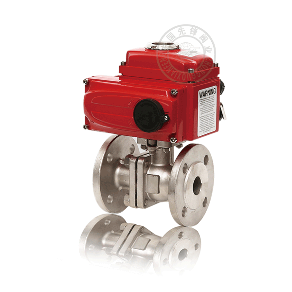 Q941H-16P/R 电动法兰浮动球直通流道硬密封不锈钢（304、316）球阀-产品展示-上海先锋阀门制造有限公司